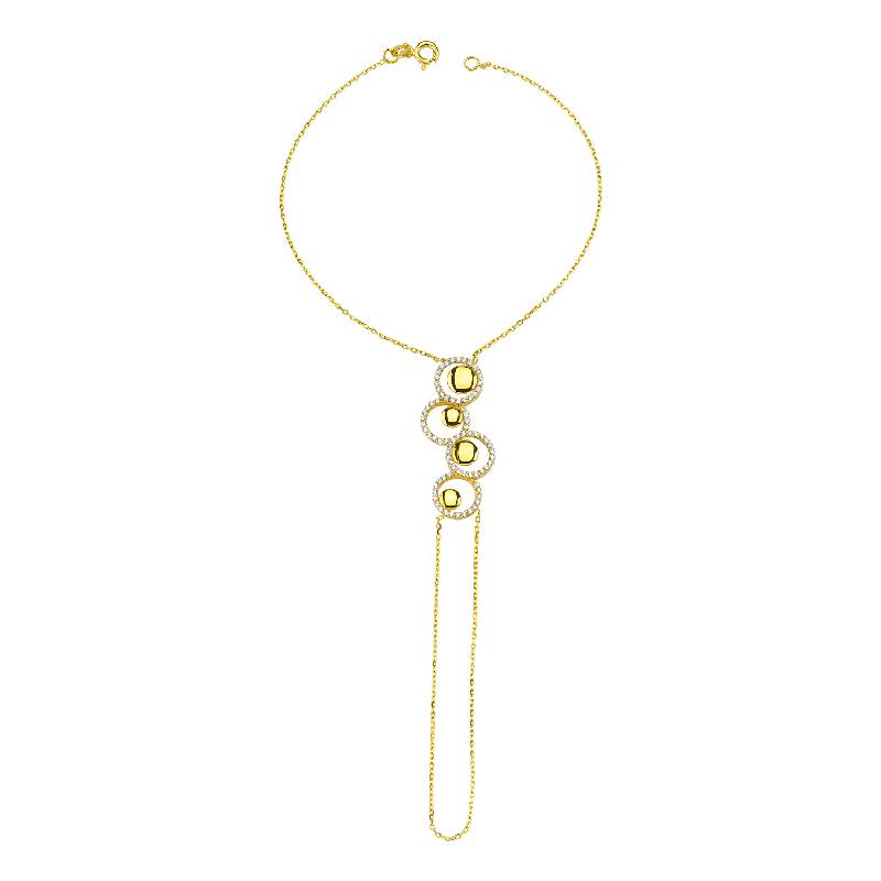 22 Ayar Altın Şahmeran Bileklik