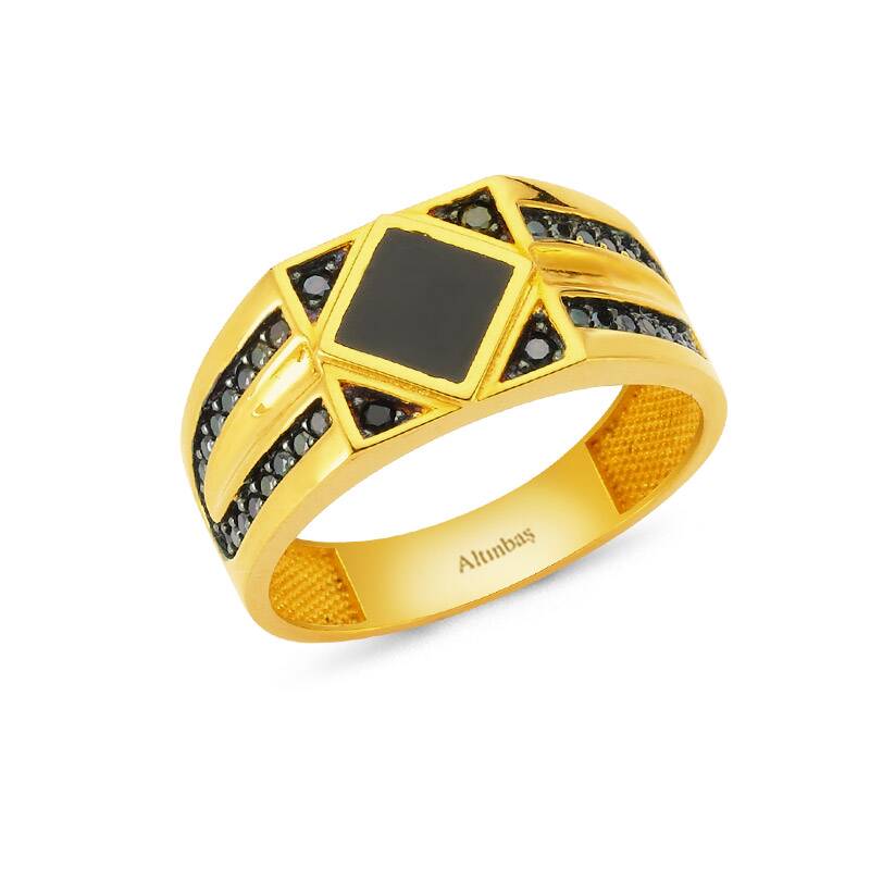 22 Ayar Altın Erkek Yüzüğü