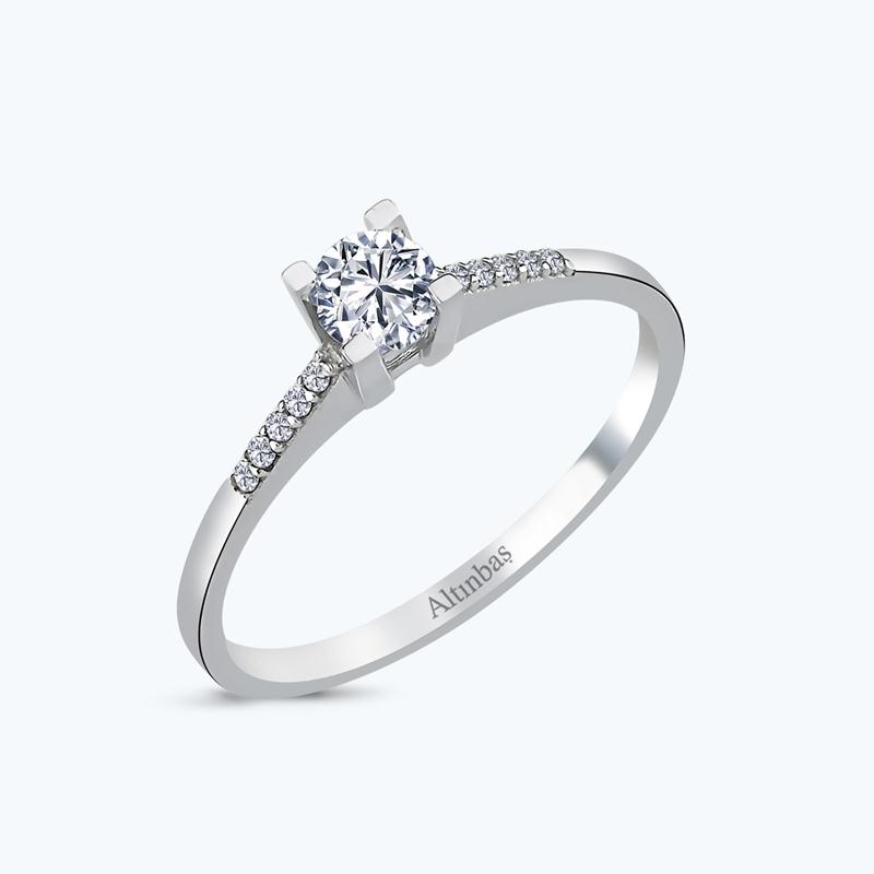 Altın Tektaş Yüzük