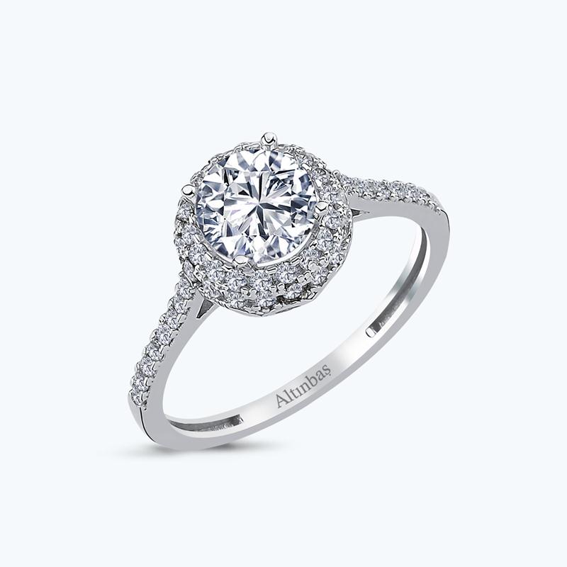 Altın Tektaş Yüzük