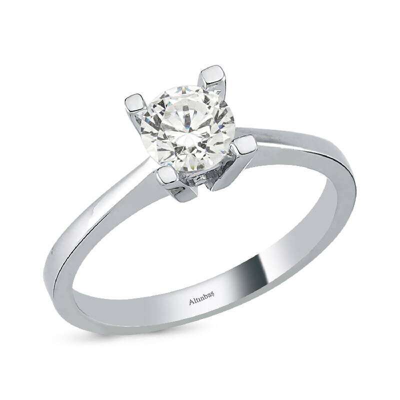 Altın Tektaş Yüzük