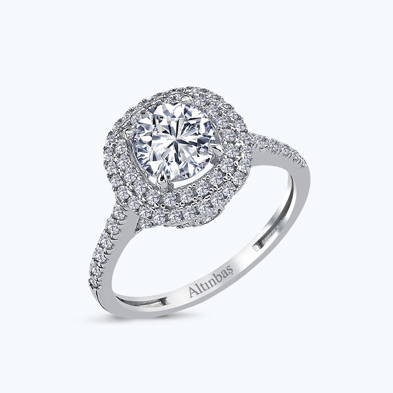 Altın Tektaş Yüzük