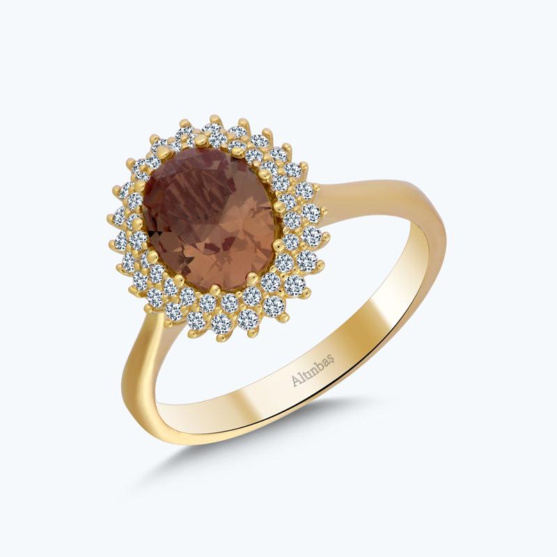 Altın Zultanit Yüzük