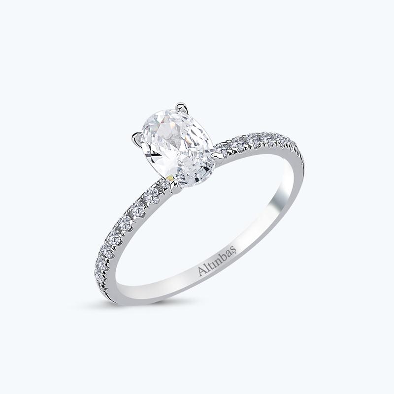 Altın Tektaş Yüzük