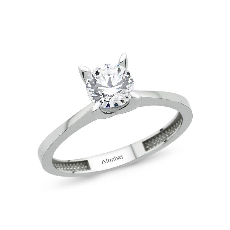 Altın Tektaş Yüzük