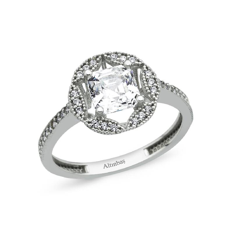 Altın Tektaş Yüzük