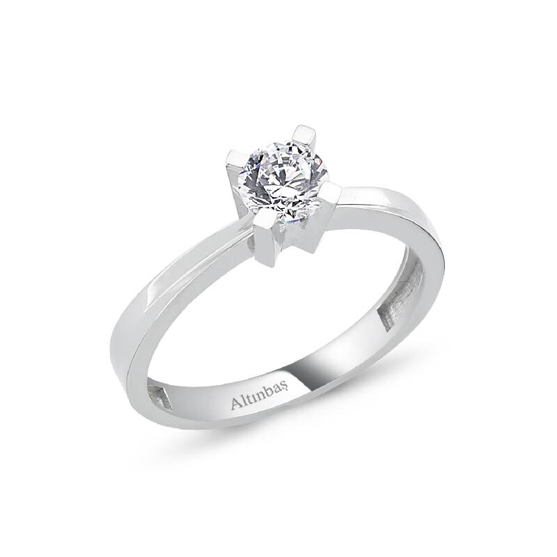 Altın Tektaş Yüzük