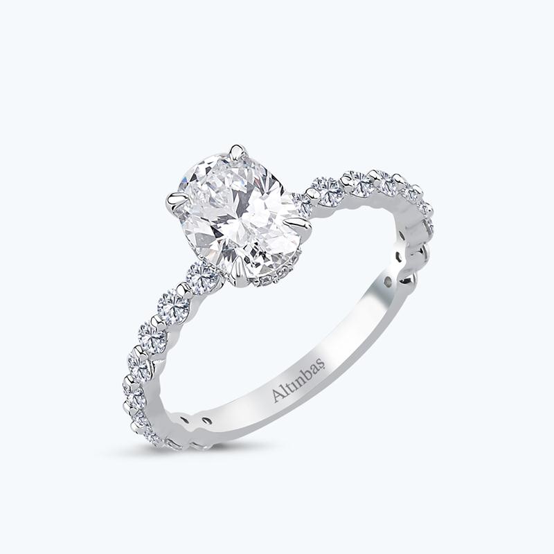 Altın Tektaş Yüzük