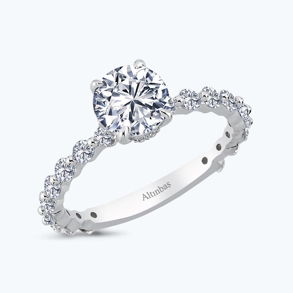 Altın Tektaş Yüzük