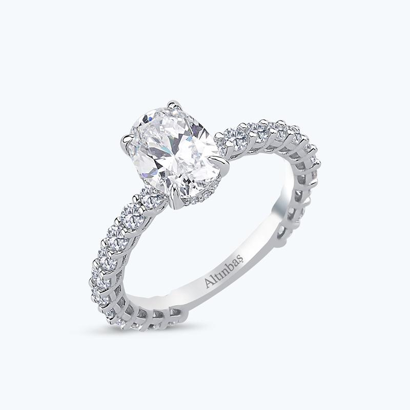 Altın Tektaş Yüzük